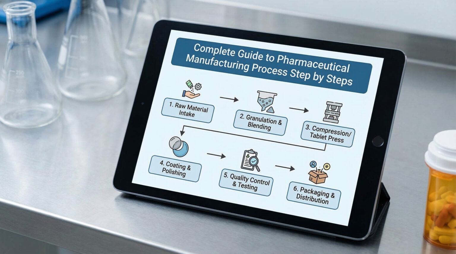 Pharma Manufacturing Process : 2026 - The Pharma Project